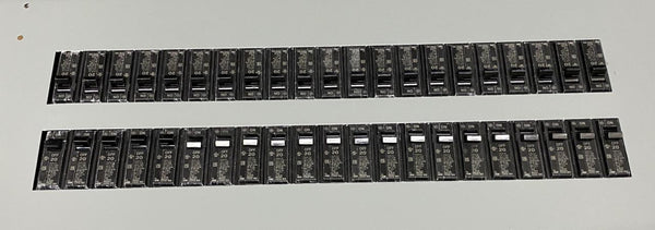 GE AQF3422AT Breaker Panelboard 225A 240V w/ AB43B Box & (42) THQB1120