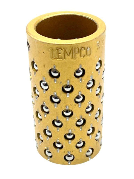 Lempco 9311011 H Brass Precision Ball Bearing Retainer Cage 2-3/4" L 1