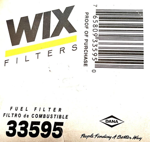 Wix Filters 33595 Fuel Filter | Surplus Select