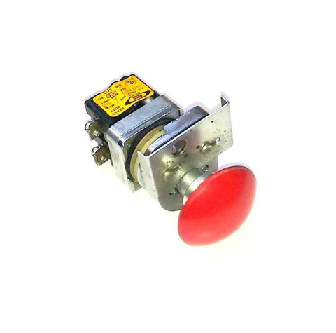 Rees 40701 E-Stop 2-Position Lock Out Push Pull Maintained Pushbutton