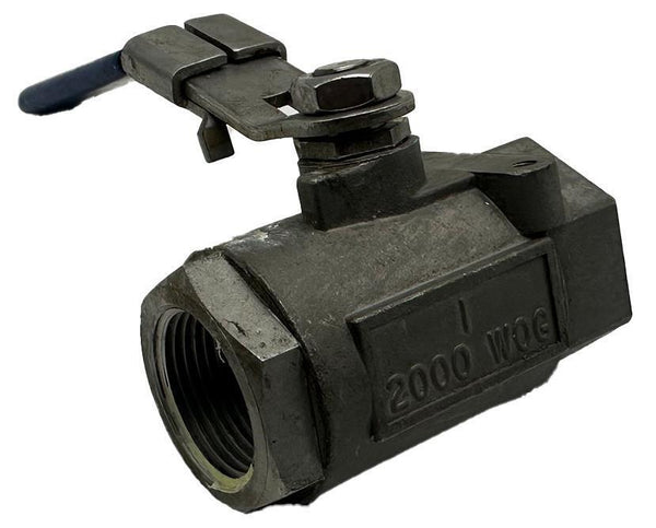 Nibco A743 1" Stainless Ball Valve 2000 WOG