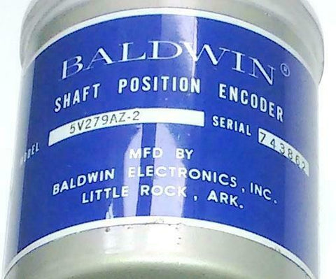 Baldwin Electronics 5V279AZ-2 Rotary Shaft Position Encoder