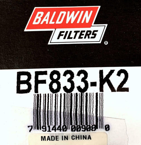 Baldwin BF833-K2 Fuel Filter Element – Surplus Select