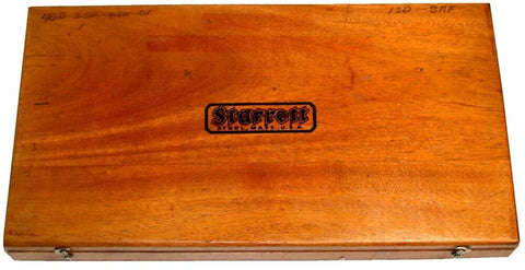 Starrett Blade Micrometer Mics 3 1/2 to 4 1/2 Inch #486P-3 w/Case Cali ...
