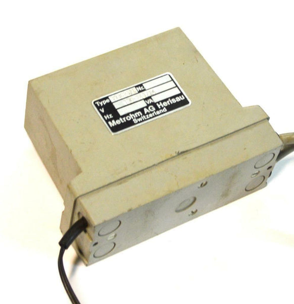 METROHM AG GERISAU 39802520 AC CONTROL RELAY 24 VDC 120 VAC (4 AVAILAB