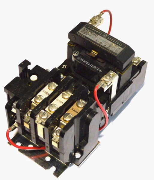 GENERAL ELECTRIC GE CR306A0 RELAY 120 VAC COIL 3 PHASE CONTACT