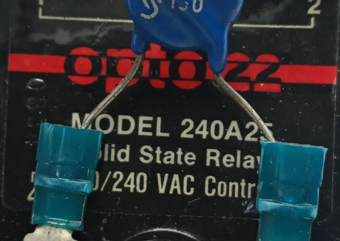 Opto 22 Model 240A25 Solid State Relay 120/240VAC