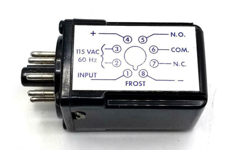 Frost Controls ERA-A3A1-1BM Relay 8 Pin 115 VAC .002 A