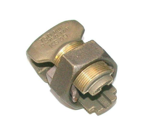 Burndy Servit KS39 Brass Split Bolt Connector Run 750 Tap 4/0-750