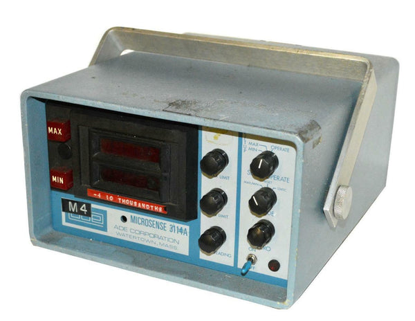 ADE MICROSENSE 3114A WITH FOOT SWITCH & PROBE - SOLD AS IS