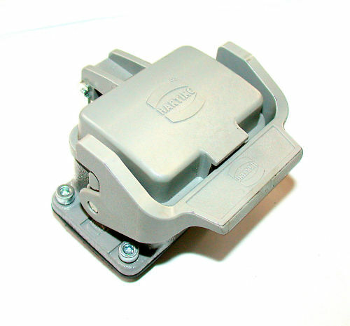 UP TO 8 HARTING 6-PIN MALE CONNECTOR AND BASE MODEL HAN6E-M