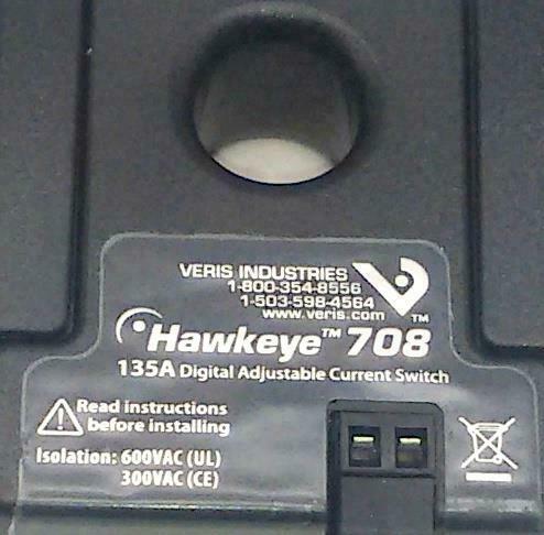 New Hawkeye 708 135A Adjustable Current Switch 30 VAC/DC 1.0 Amp ...