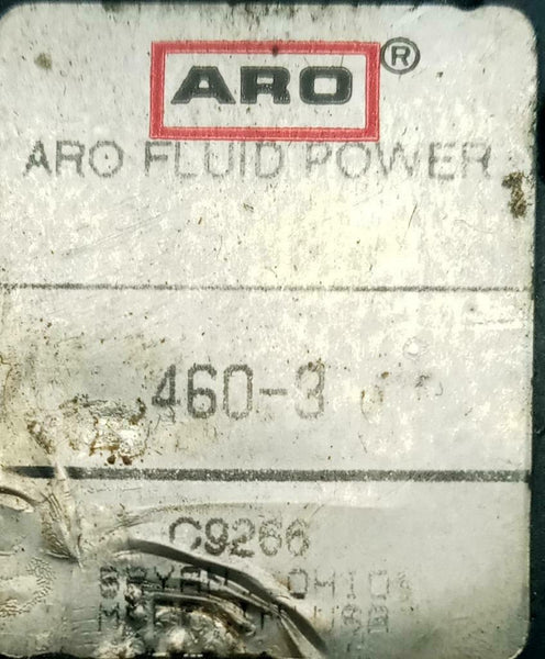 ARO Fluid Power 460-3 Circuitry Valve With Push Button - Green
