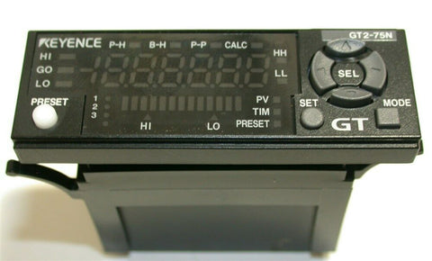 Keyence Digital Amplifier Unit, Panel Mount Type, NPN GT2-75N