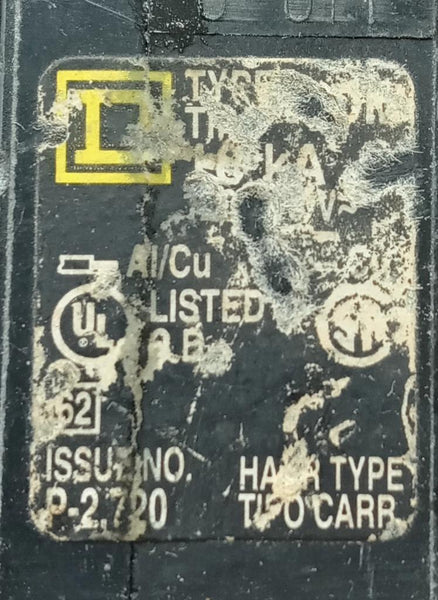 Square D HOM230 2 Pole Circuit Breaker 30A 120/240VAC 1 Phase Plug-In