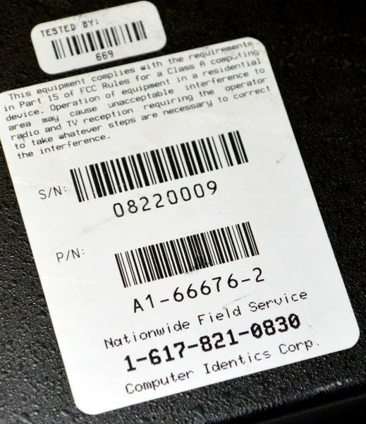 COMPUTER IDENTICS A1-66676-2 STARNODE AC - SOLD AS IS