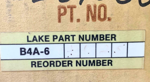 AW Lake B4A-6 Inline Liquid Variable Area Flow Meter 10-100 LPM 2-25 G