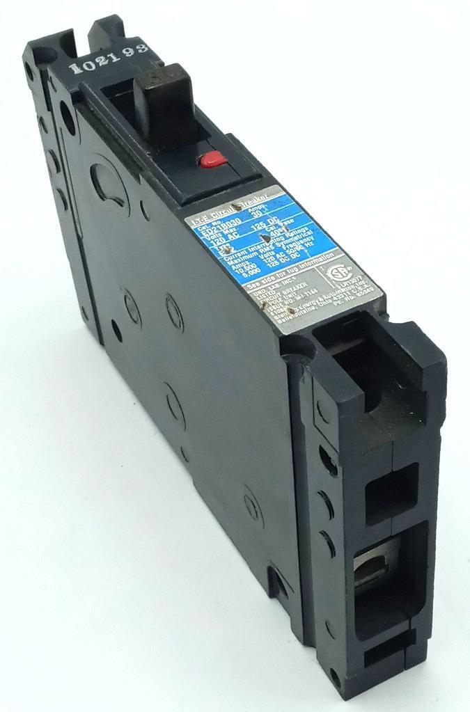 ITE ED21B030 1 Pole Circuit Breaker 30A 120VAC 125VDC
