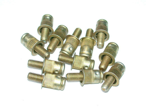 Lot of 12 New AVK 8125-3.8-16 Captive Threaded Studs M8 X 1.25 Thread