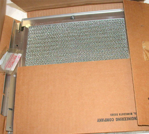 NEW HOFFMAN ENCLOSURE EHAUST GRILLE AND FILTER MODEL A-EXGR10