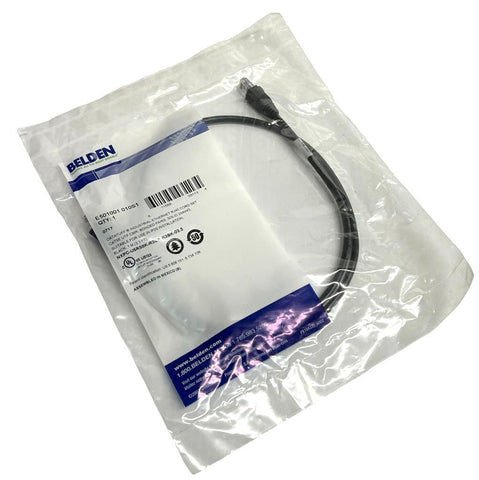 Belden E501001-010S1 DataTuff Industrial Ethernet RJ45 Cord Set 1M