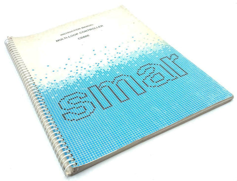 SMAR CD600 Multi-Loop Controller Instruction Manual