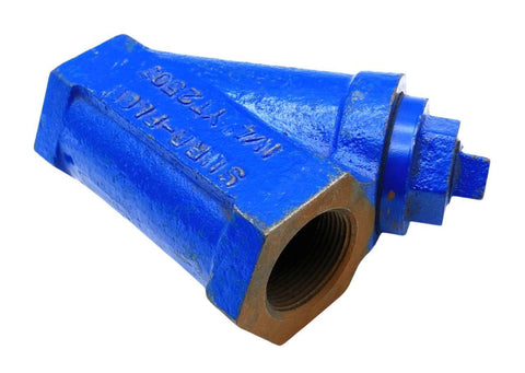Sure-Flow 1-1/4" YT250J Iron Y-Strainer Valve 250SWP