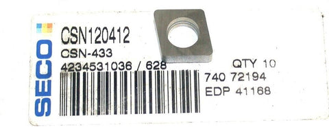 Lot of 8 New SECO Insert Shims CSN-433