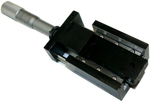 Daedal crossed roller Slide w/ Starrett .001" Micrometer
