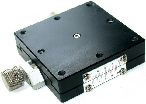 Up to 2 Misumi Manual Feed Screw Dovetail Positioning X-Axis Stage Sli