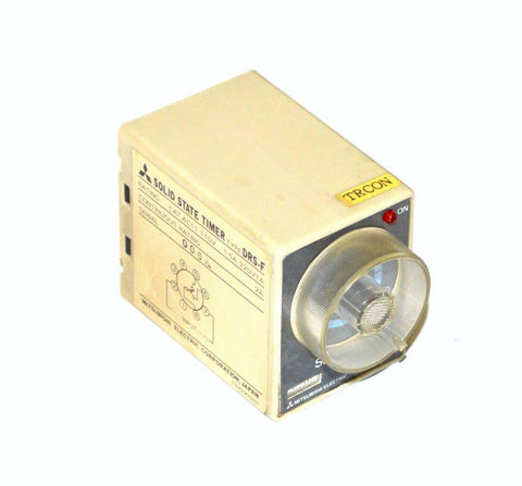 MITSUBISHI ELECTRIC DRS-F SOLID STATE TIMER 110 VOLTS 1.5 AMPS