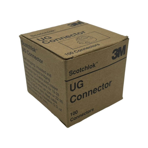 3M UG Self-Stripping Insulated 2-Wire Scotchlok Bridge Connector - Box