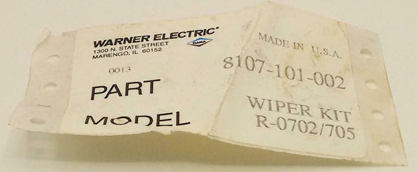 New Warner Electric 8107-101-002 Ball Screw Wiper Kit – Surplus Select