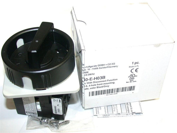Merz Rotary Disconnect Switch ML1-040-E-H03B NIB – Surplus Select