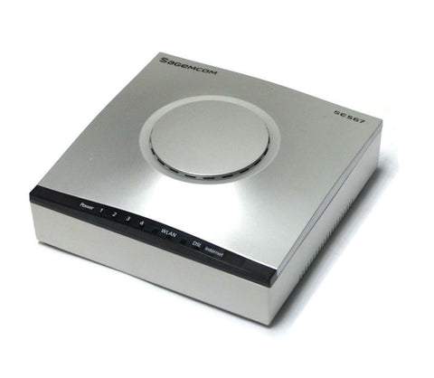 SAGEMCOM SE567 WIRELESS APSL GATEWAY NETWORK 060R-H550-A05 WITH POWER ...