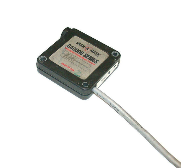 SKAN-A-MATIC MODULATED VISIBLE BEAM SENSOR MODEL C41001 (2 AVAILABLE)