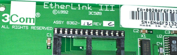3COM ETHERLINK III 8362-12 NETWORK ADAPTER REV C