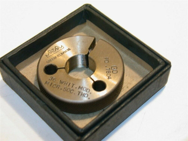 GREENFIELD DOUBLE END THREAD PLUG & RING GAGE .7982" -36 THREAD -FREE