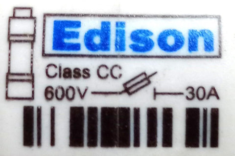 Edison EHCC3DIU 3 Pole Modular Fuse Holder For Class CC Fuse 30A 600V