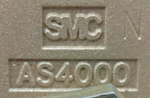 SMC AS4000 Pneumatic Manual Speed Control Valve 1/2" NPT