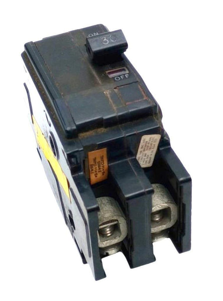 Square D QOU230 2-Pole Circuit Breaker 30A 240VAC 1 Phase Bolt-On Moun