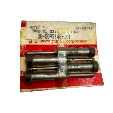 Pivot Punch Corporation HCE 31 2311 Pivot Punches .136" Diameter 4-Pac
