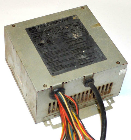 DTK Computer PTP-2005 Switching Power Supply 200 Watts
