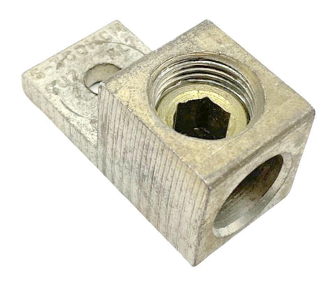 Lot of (4) Square D 6-300MCM Terminal Lug 2-1/4" x 1" LA-301-1