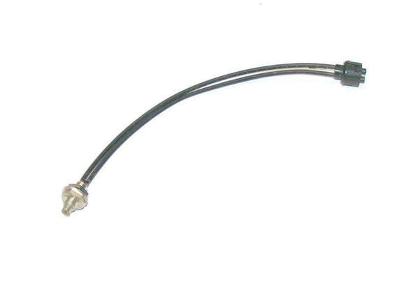 KEYENCE FU-20 DUAL FIBER OPTIC CABLE SENSOR W/LOCK NUTS AND WASHERS