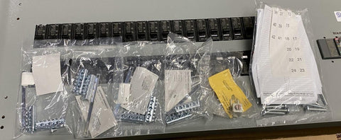 GE AQF3422AT Breaker Panelboard 225A 240V w/ AB43B Box & (42) THQB1120