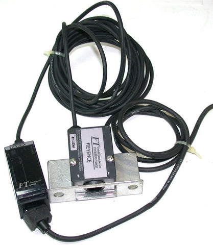 Keyence FT-50AW Digital Infrared Temperature Amplifier w/ FT-H30 Senso