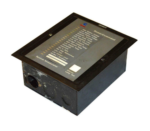 CUMMINS ONAN POWER COMMAND SYSTEM ANNUNCIATOR - SOLD AS IS