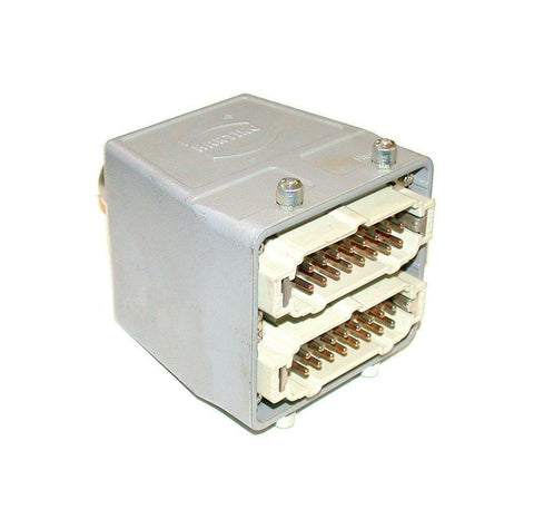 HARTING 32 PIN CONNECTOR HOUSING ASSEMBLY HAN-E16M (7 AVAILABLE ...