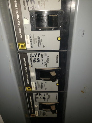 Square D 2000A QED Breaker Panel Switch Board 2000A 240V 3 Ph w/ 200A